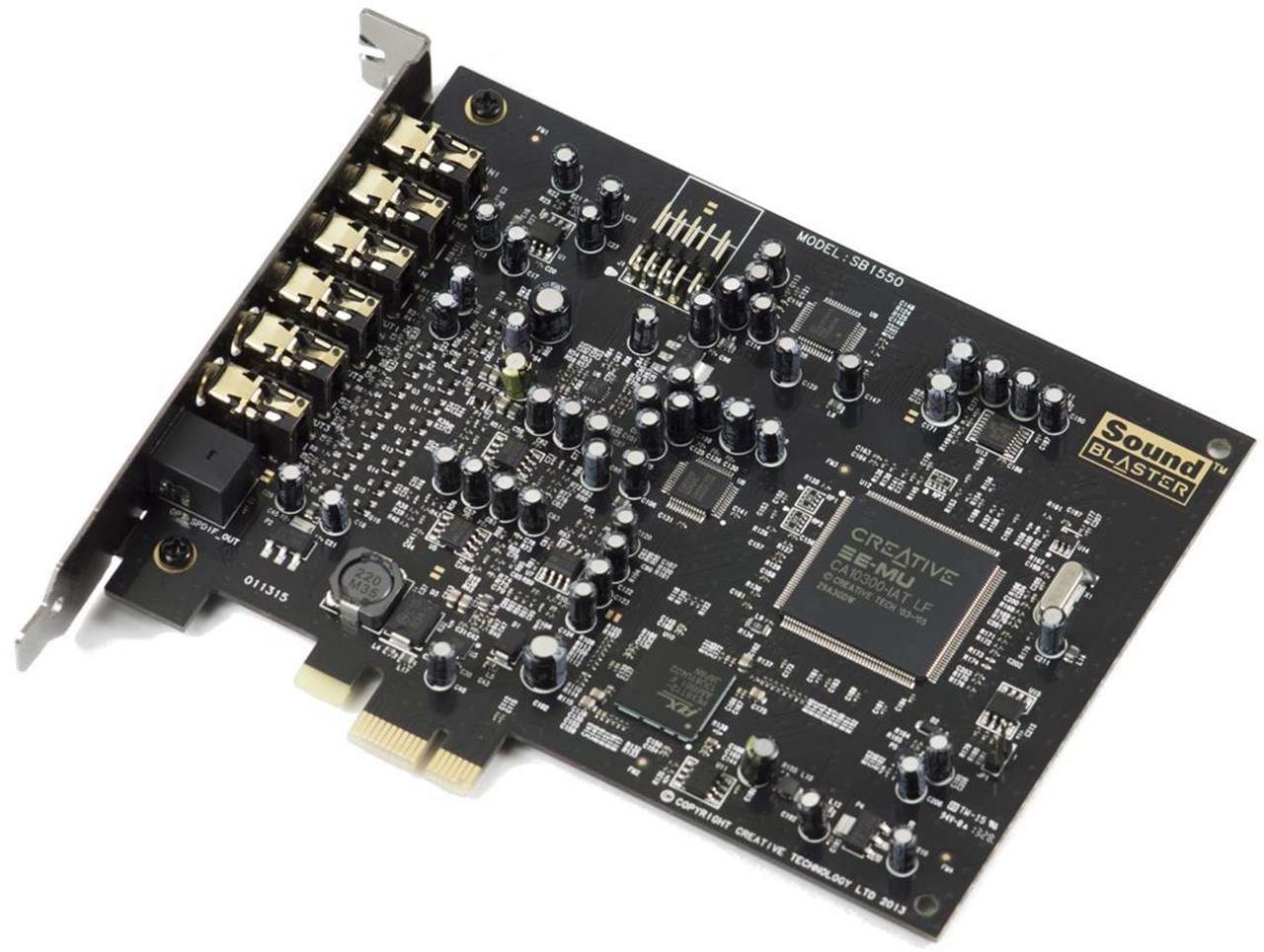 Creative Sound Blaster Audigy RX, 5.1 PCIe lydkort - PROconsult