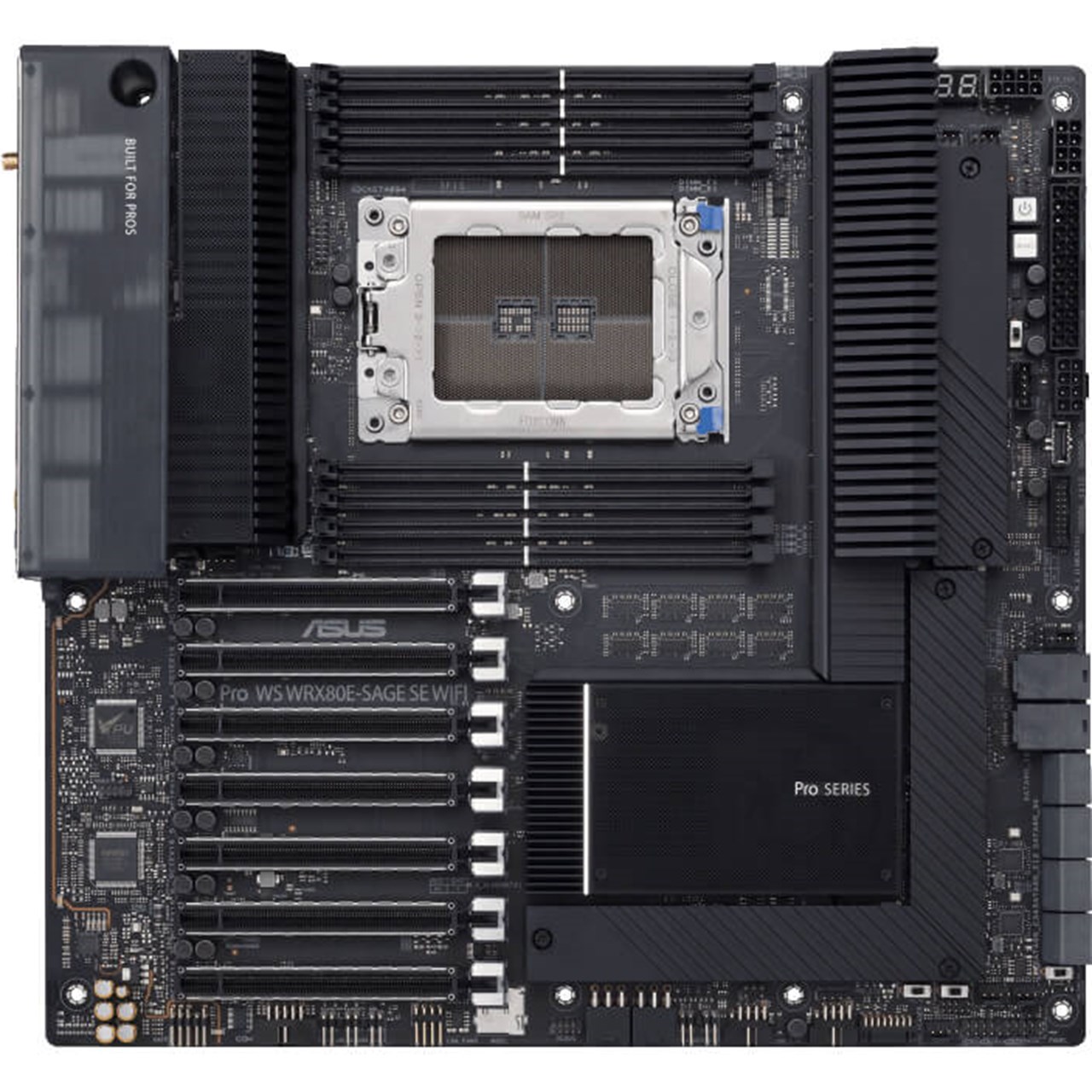 ASUS Pro WS WRX80E-SAGE SE Wi-Fi E-ATX EBB Workstation motherboard ...