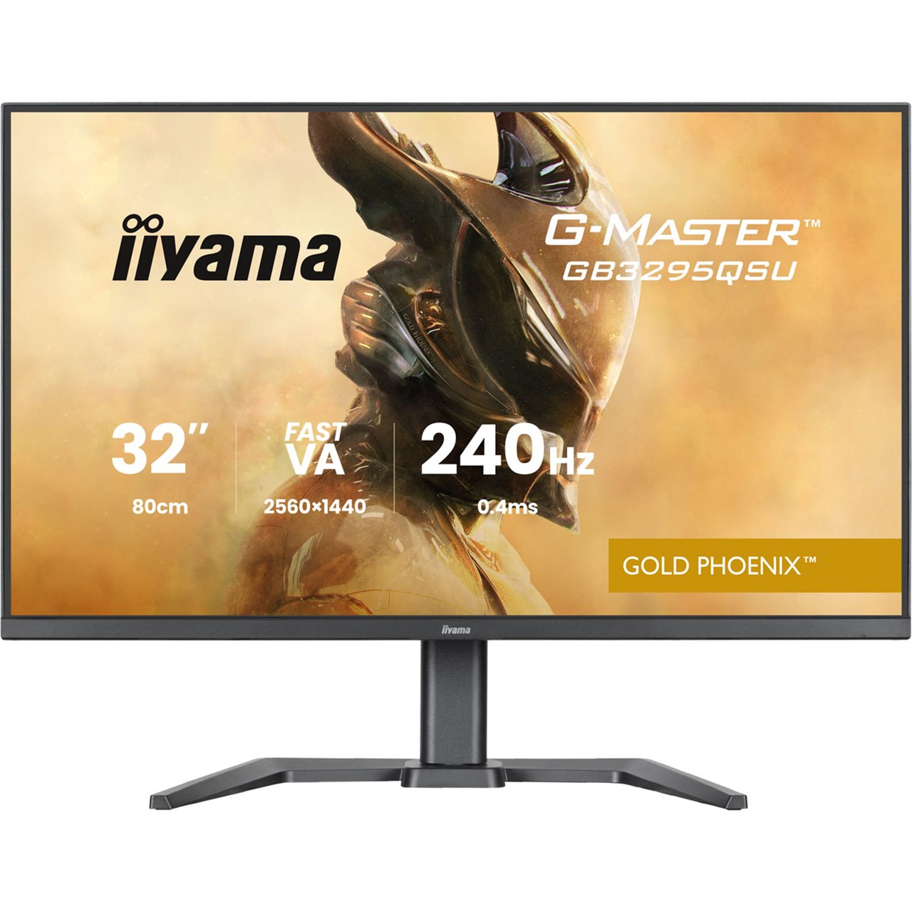 iiyama G‑Master GB3295QSU‑B1 – 31,5″ QHD 240 Hz gaming skærm - PROconsult