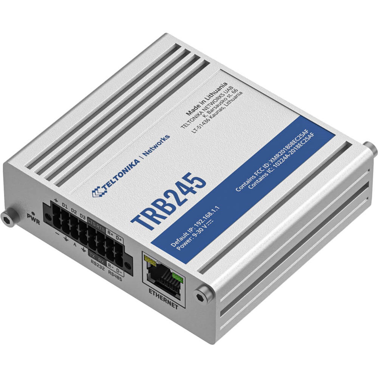 Teltonika TRB245 Industrial Dual 4G/LTE RS232 RS485 Seriel Gateway ...