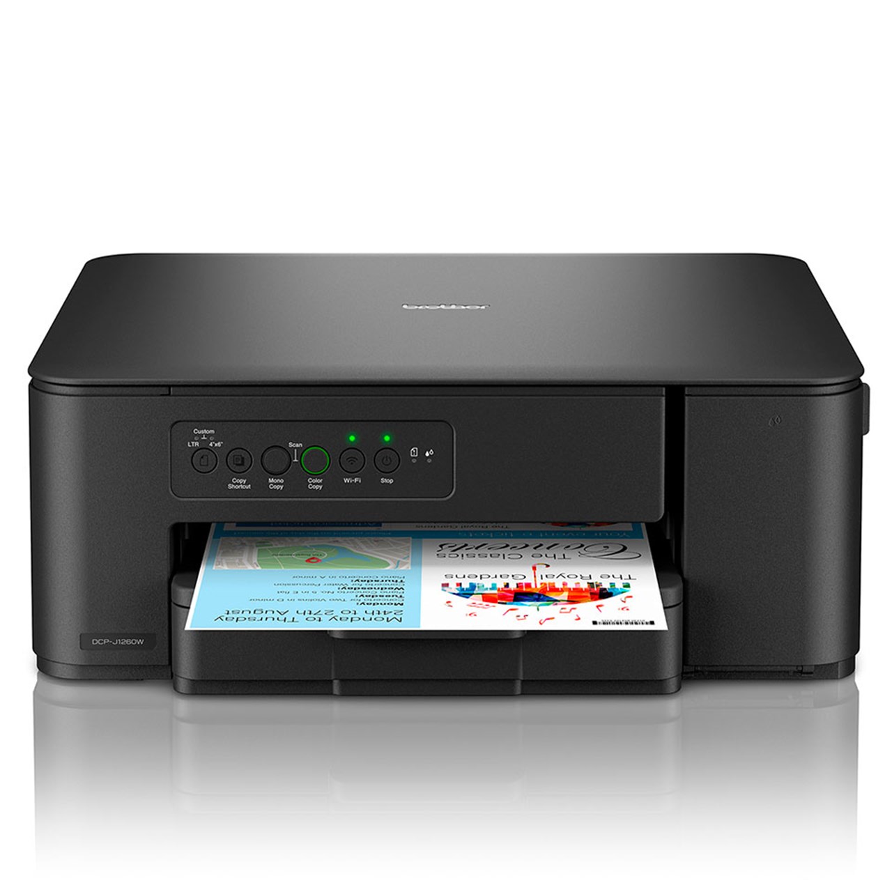 Brother DCP-J1260W trådløs alt-i-én inkjetprinter med mobilprint ...