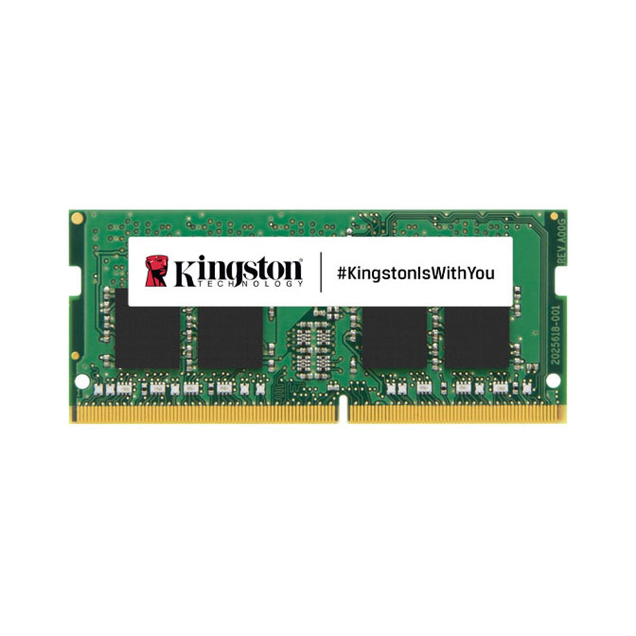 Kingston Server Memory 8GB DDR4 RAM 3200MT/s ECC Unbuffered SODIMM Single Rank x8 RAM Module ...